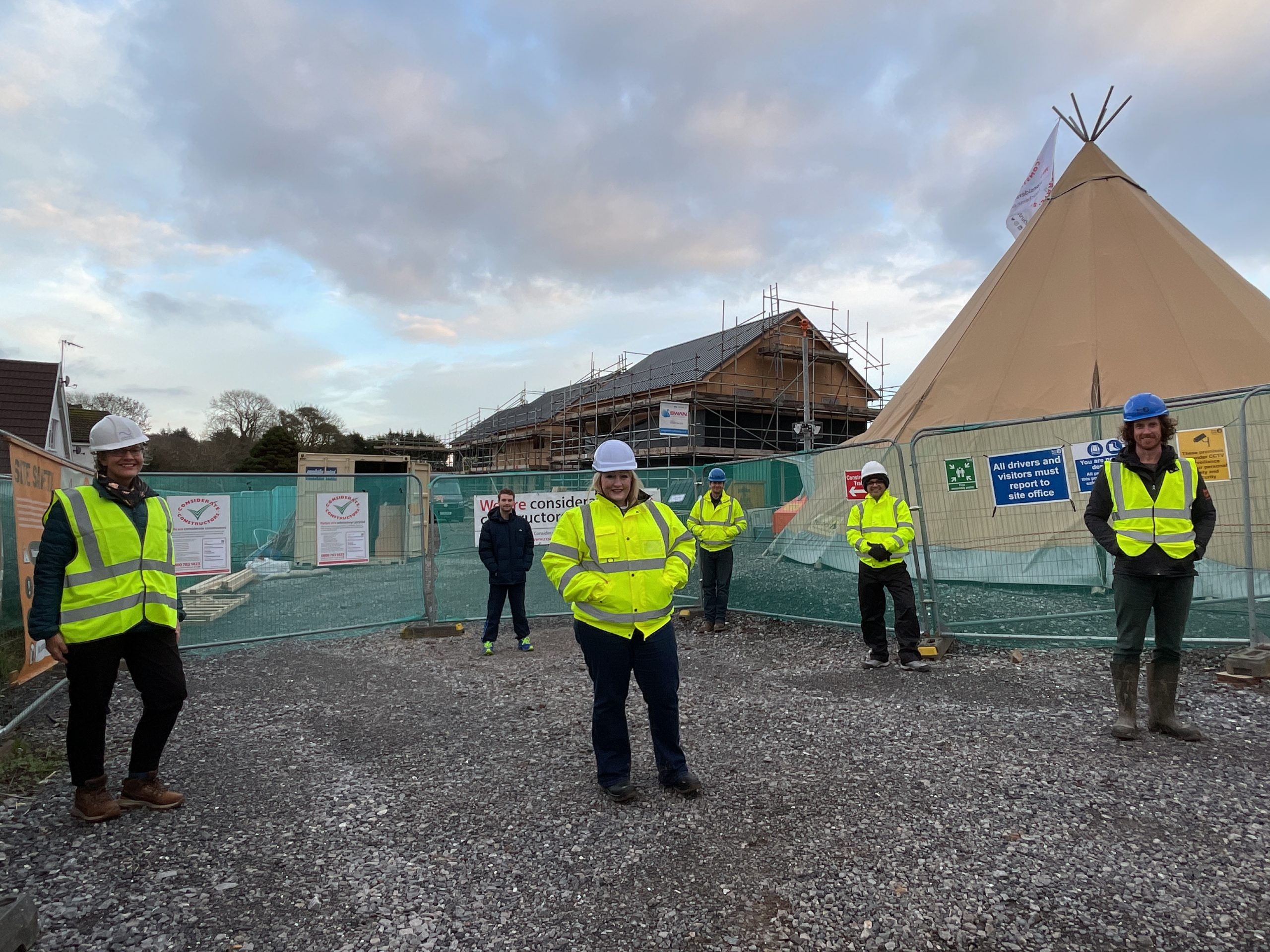 Gower Senedd Member Keeps it Local at Pennard Development - Beacon