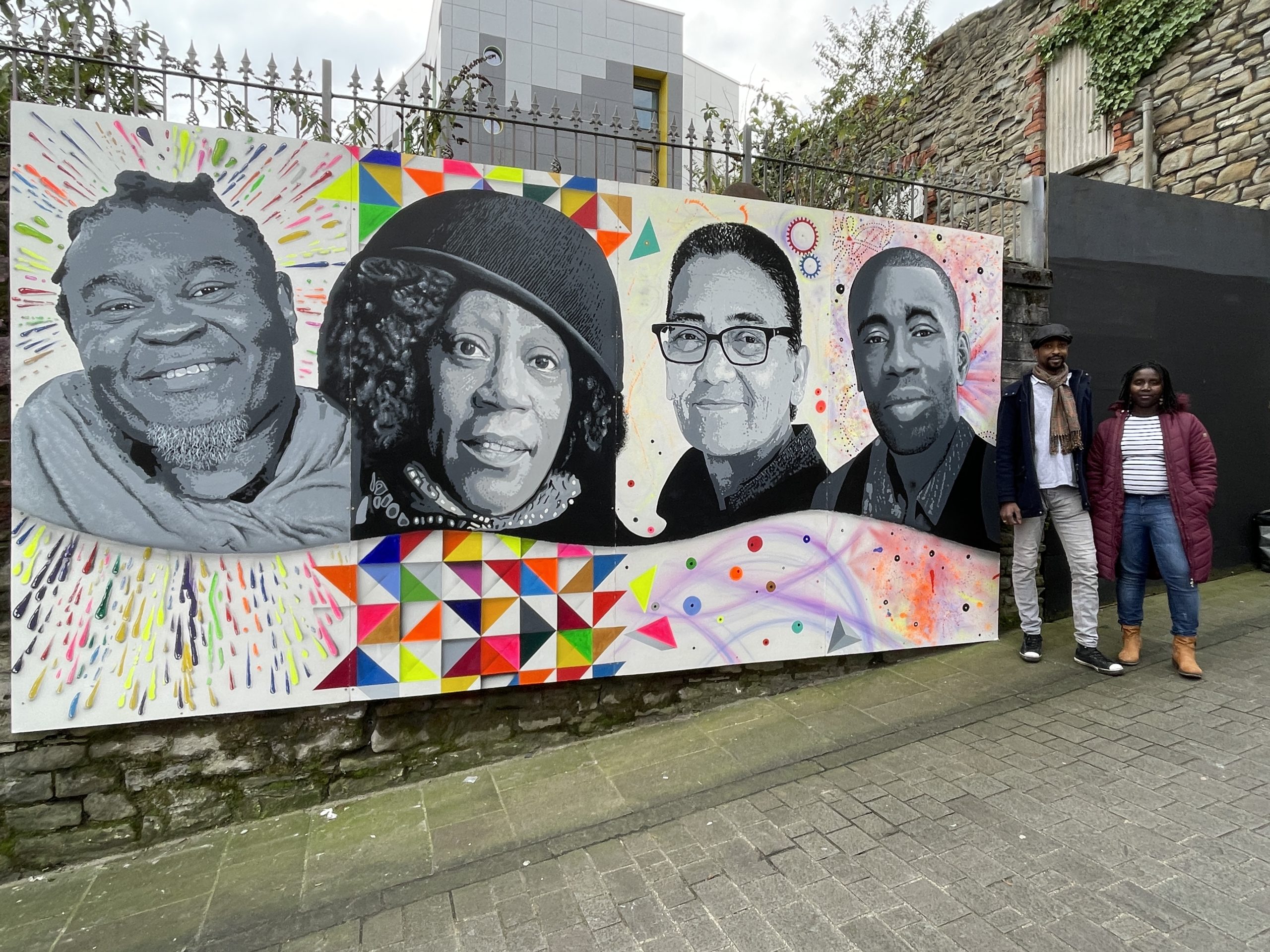 Black British artists celebrated on Swansea street - Coastal Housing Group
